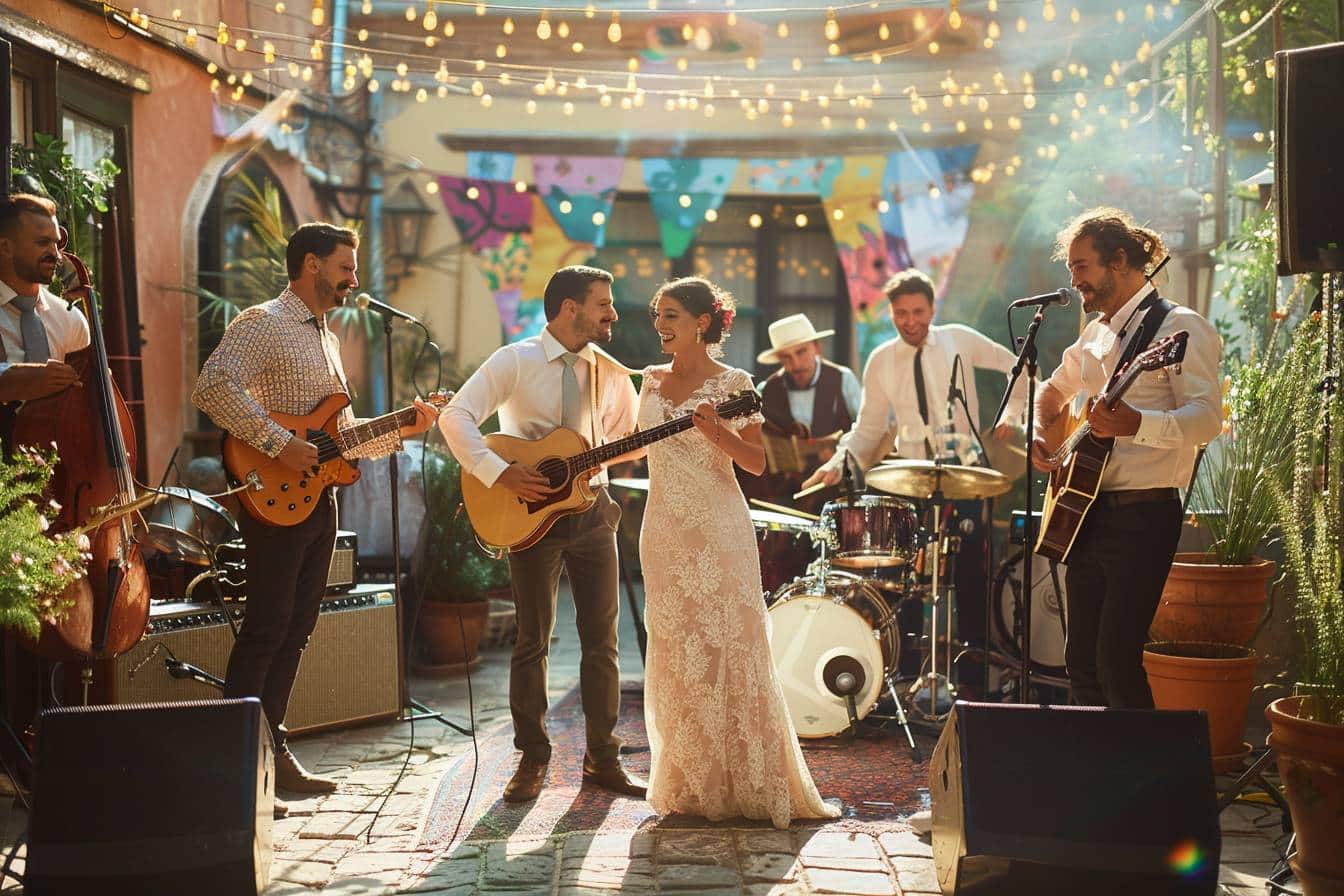 Choisissez le groupe de musique idéal pour un mariage